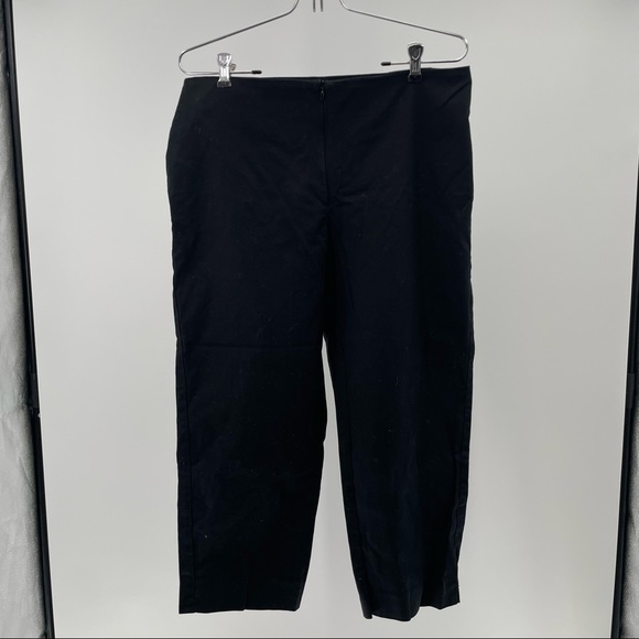 Lynn Ritchie | Pants & Jumpsuits | Lynn Ritchie Womans Black Capri ...